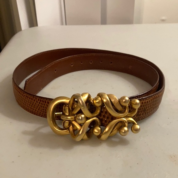 Fahrenheit | Accessories | Connie Bates For Fahrenheit Brown Leather ...